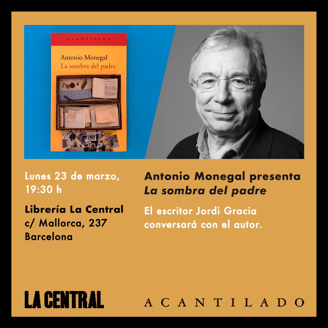 MONEGAL LA CENTRAL 2026 - | Editorial Acantilado